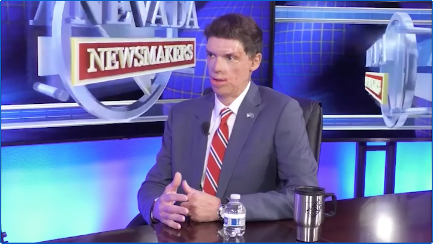 Captain Sam Brown Sets His Sights on Winning the Senate - Nevada Globe