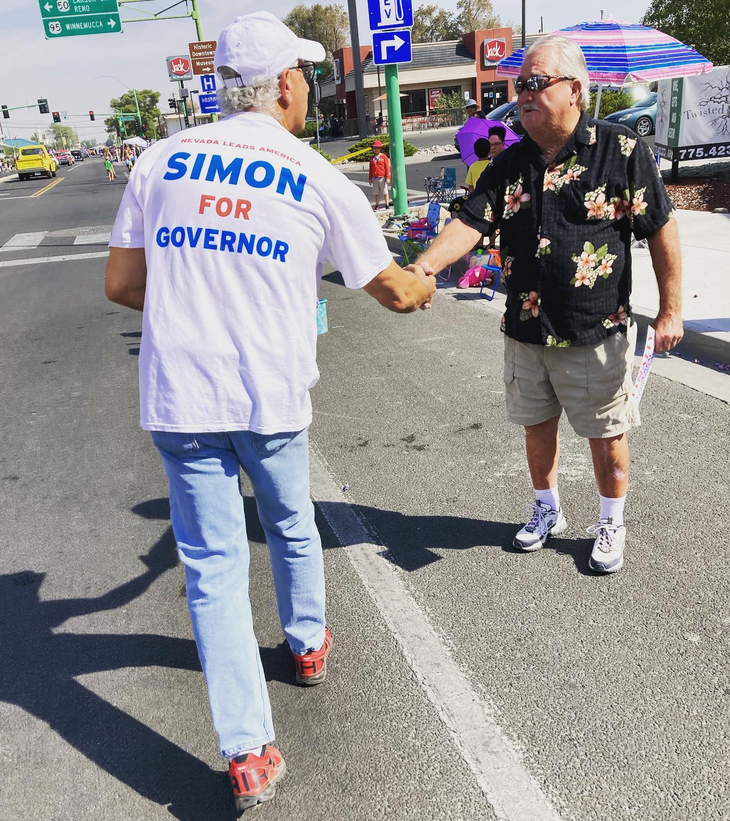 'Don't Play Games With Fred Simon,' Gov Hopeful Tells Globe - Nevada Globe