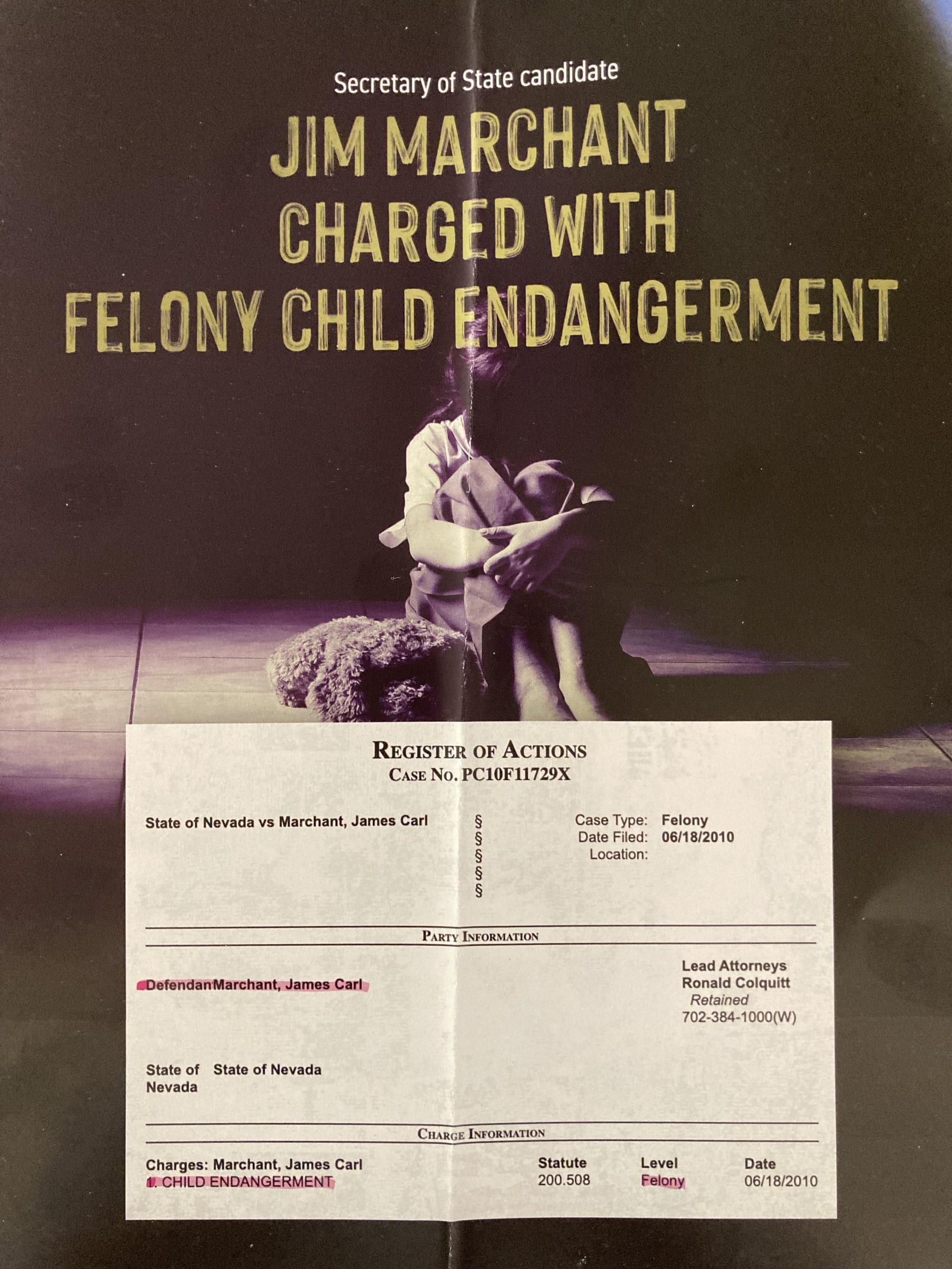 Jim Marchant Targeted by Wild Allegations from 'Republican' PAC ...