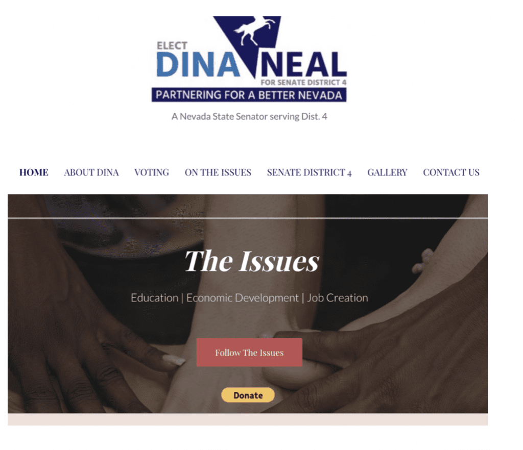 Senator Neal Violating NV Law By Accepting Donations During Legislative ...