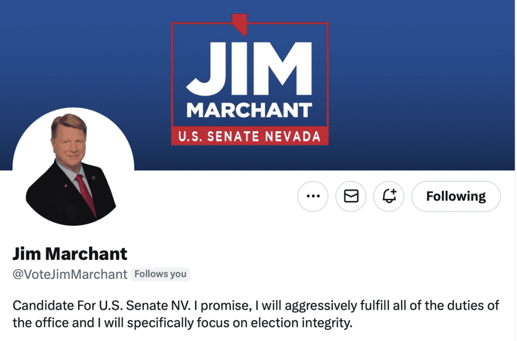 Jim Marchant Announces Run For US Senate - Nevada Globe