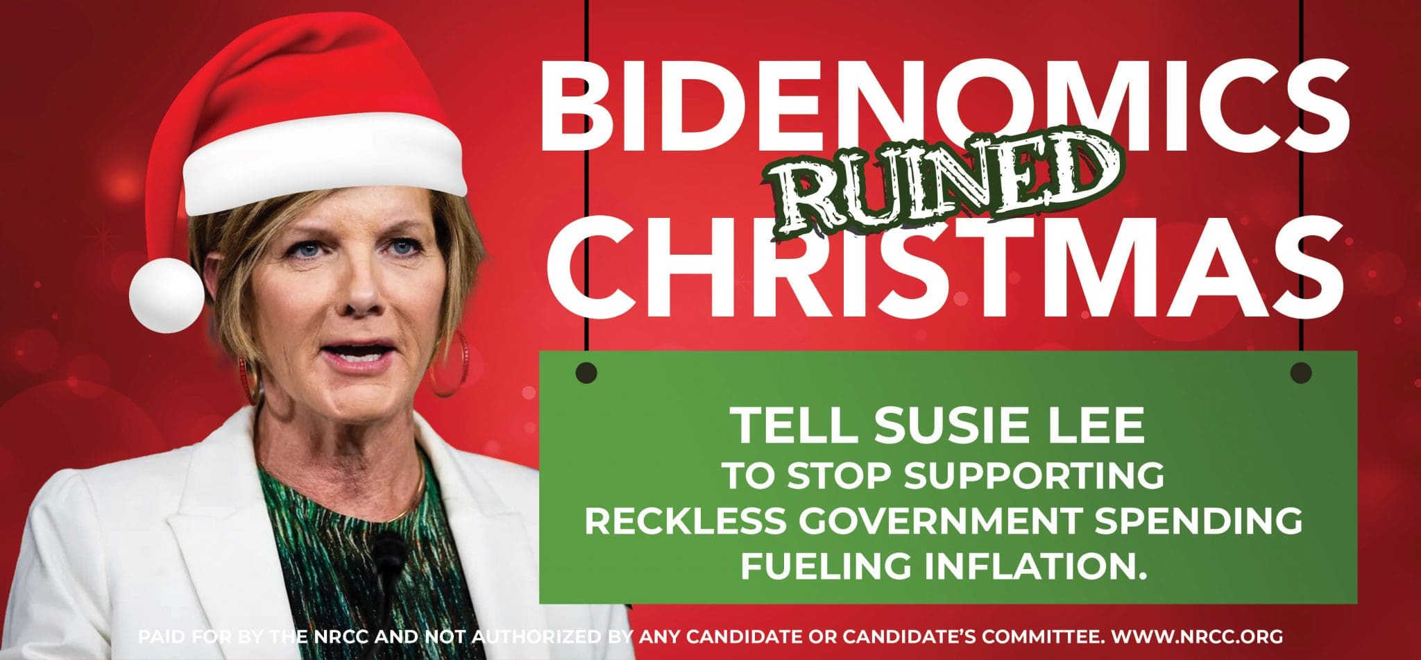 NRCC Releases Holiday Ad Targeting Susie Lee's Support Of Bidenomics ...