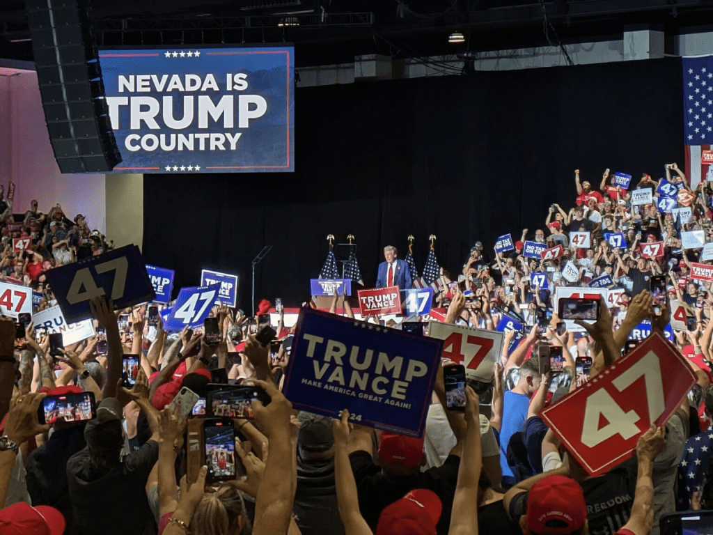 Trump Focuses on Immigration During Las Vegas Campaign Stop - Nevada Globe
