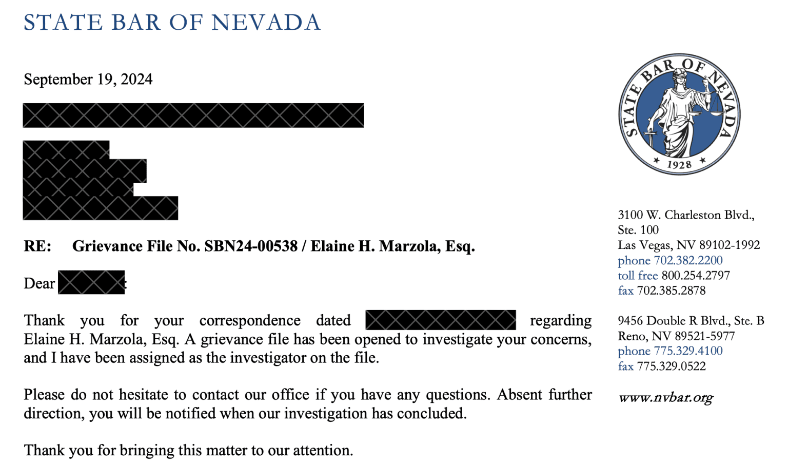 NV Bar Association Opens Investigation Into Assemblywoman Elaine ...