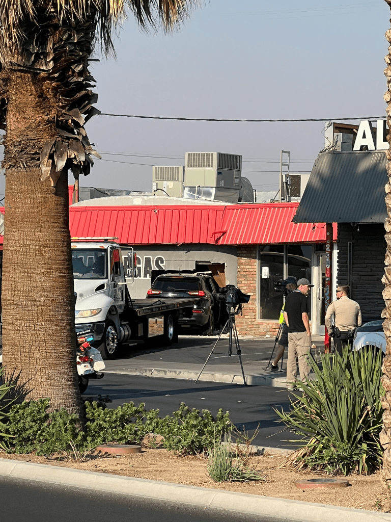 Driver Accused of DUI After Car Slams Into Dino’s Lounge - Nevada Globe