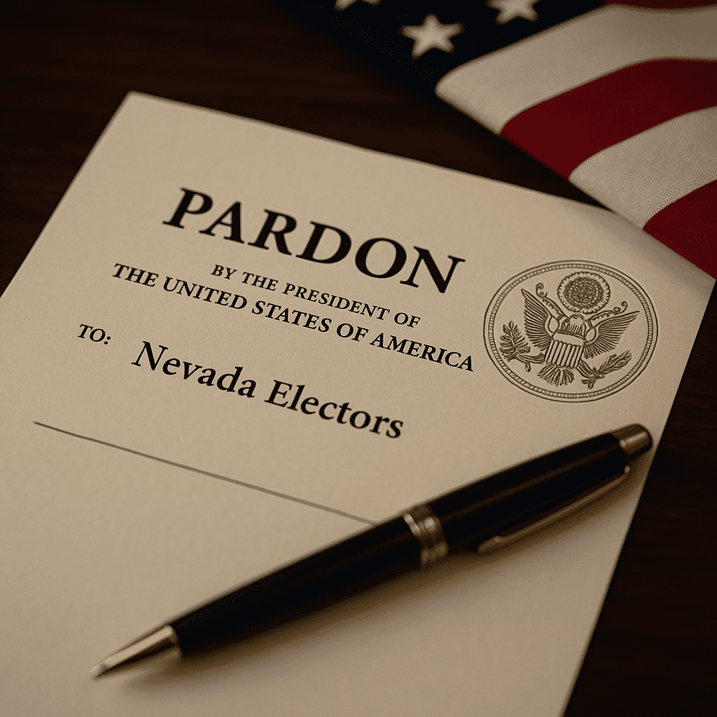 Nevada “Fake Electors” Cleared Federally After Trump’s Pardon, State ...